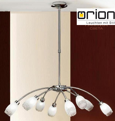 LESTENEC LU1672/8 fi 840 mm G9 8X30W KROM | Spletna trgovina ledsvetloba.si